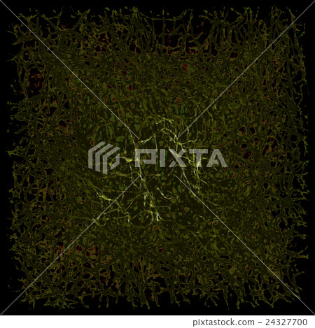 Dark Green abstract mess-up background - Stock Illustration [24327700 ...