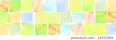 Background material Watercolor Wind Square - Stock Illustration ...