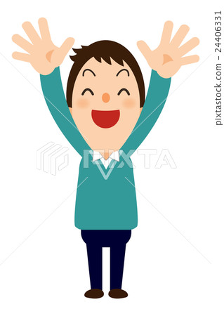 Male - Banzai - Stock Illustration [24406331] - PIXTA