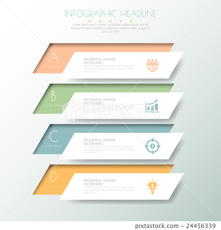 Design flat shadow template banners /graphic - Stock Illustration ...