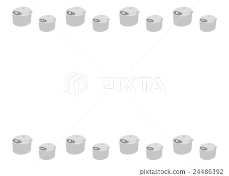 Rice cooker frame - Stock Illustration [24486392] - PIXTA