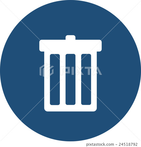 Pictogram trash bin - Stock Illustration [24518792] - PIXTA