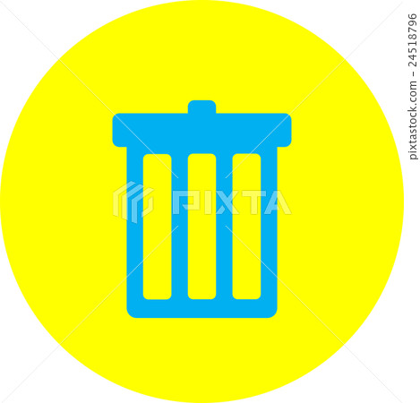 Pictogram trash bin - Stock Illustration [24518796] - PIXTA