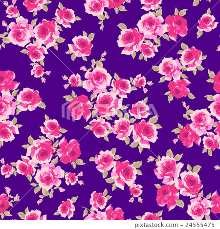 Abstract rose pattern - Stock Illustration [24555475] - PIXTA