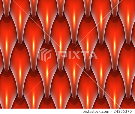 Red dragon scales seamless background texture - Stock Illustration ...