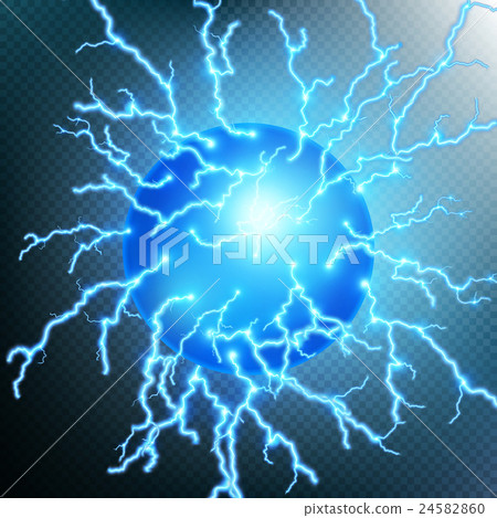 Lightning round template background. EPS 10 - Stock Illustration ...