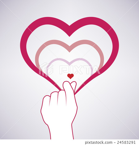 mini heart symbol vector - Stock Illustration [24583291] - PIXTA