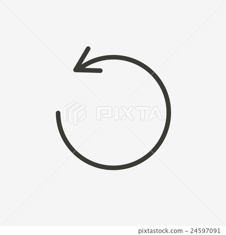 refresh sign icon - Stock Illustration [24597091] - PIXTA