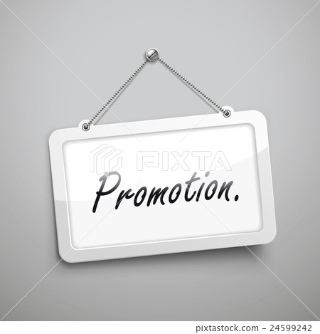 promotion hanging sign - Stock Illustration [24599242] - PIXTA