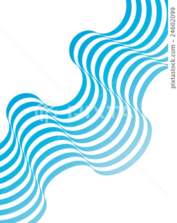 Wave pattern (vertical) - Stock Illustration [24602099] - PIXTA