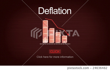 Deflation Bounce Currency Economy Financial...-插圖素材 [24636482] - PIXTA圖庫