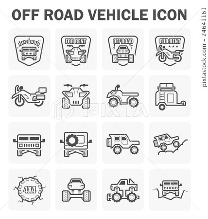 Off road icon - Stock Illustration [24641161] - PIXTA