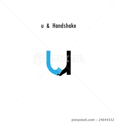 Creative U- letter icon abstract logo design - Stock Illustration ...