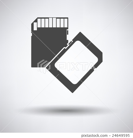 Memory card icon-插圖素材 [24649595] - PIXTA圖庫
