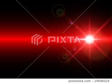 Vector illustration of light on red background - Stock Illustration ...