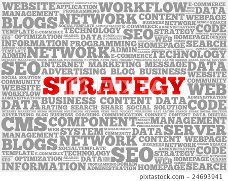STRATEGY word cloud - Stock Illustration [24693941] - PIXTA