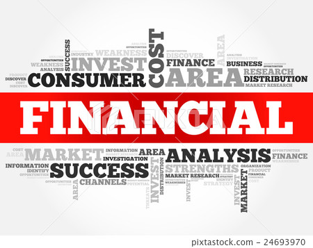 Financial word cloud - Stock Illustration [24693970] - PIXTA