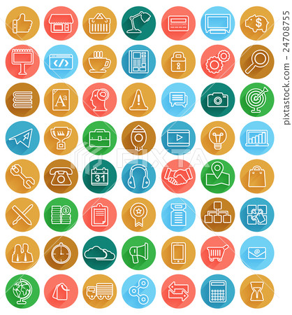 Vector Illustrate - Stock Illustration [24708755] - PIXTA