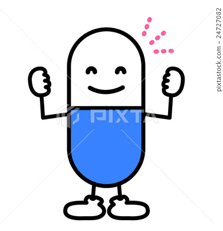 Drug character pleases - Stock Illustration [24727082] - PIXTA