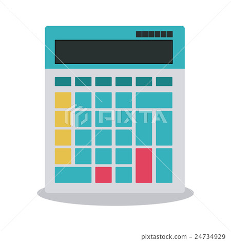 Calculator tool machine design - Stock Illustration [24734929] - PIXTA