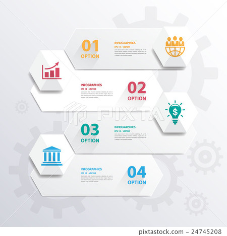 Design step number banners /graphic or website - Stock Illustration ...