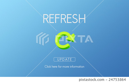 Refresh Restart Renew Vision Concept - Stock Illustration [24753864 ...