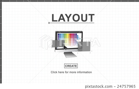 Design Layout Computer Software Interface Concept - Stock Illustration ...