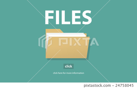 Files Index Content Details Document Archives... - Stock Illustration ...