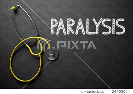 Paralysis Handwritten on Chalkboard. 3D - Stock Illustration [24765094 ...