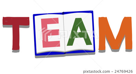 Team Teamwork Partnership Alliance Unity Concept - Stock Illustration ...