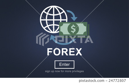 FOREX Banking Stock Market Finance Online... - Stock Illustration ...