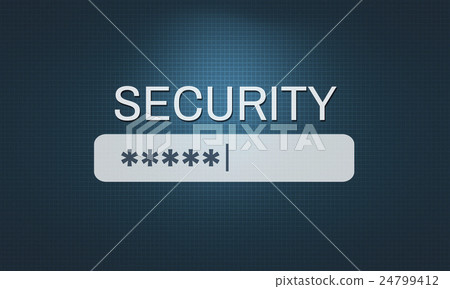 Security Sign Log In Up Password Secret Concept-插圖素材 [24799412] - PIXTA圖庫
