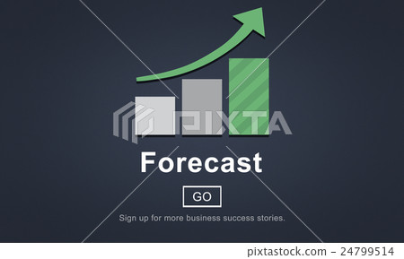 Forecast Prediction Future Plan Strategy Online... - Stock Illustration ...