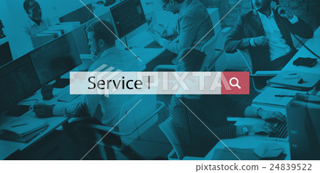 Service Industry Support Assistance Care Aid... - Stock Photo [24839522 ...