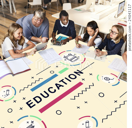 Stock Photo: Education Learning Students Development People Graphic ...