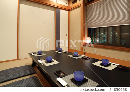 Kotei s private room Hori Kotatsu 6 seats Stock Photo 24850668 PIXTA