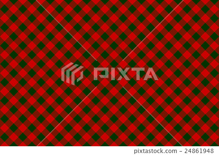 Red green check diagonal seamless background - Stock Illustration ...