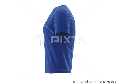 T-shirt apparel fabric, side view - Stock Illustration [24870395] - PIXTA