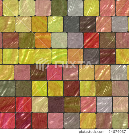 Glass tiles seamless generated hires texture - Stock Illustration ...