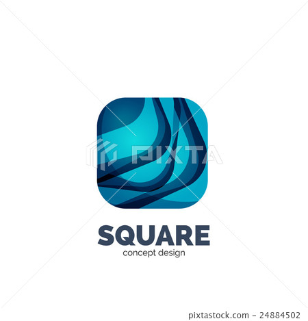 Abstract square logo - Stock Illustration [24884502] - PIXTA