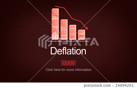 Deflation Bounce Currency Economy Financial...-插圖素材 [24894201] - PIXTA圖庫