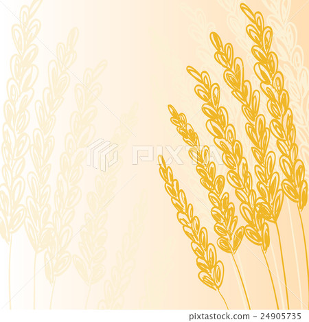 Gold grain background - Stock Illustration [24905735] - PIXTA