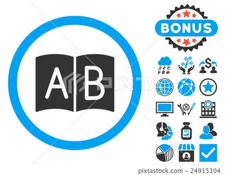 Handbook Flat Vector Icon with Bonus - Stock Illustration [24915104 ...