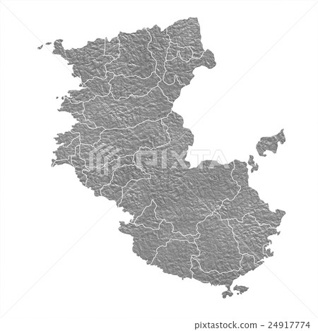 Wakayama Prefecture Map - Stock Illustration [24917774] - PIXTA
