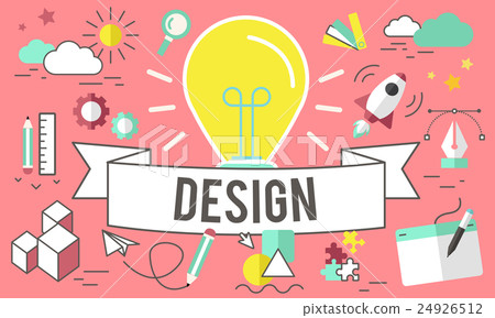 Invention Design Ideas Creative Imagination... - Stock Illustration ...