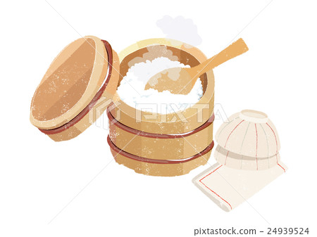 Steamed rice - Stock Illustration [24939524] - PIXTA