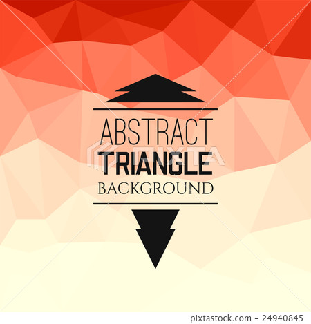 Abstract red triangle pattern - Stock Illustration [24940845] - PIXTA
