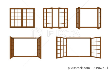Window animation - Stock Illustration [24967491] - PIXTA