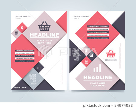 Brochure layout design vector illustration - Stock Illustration ...