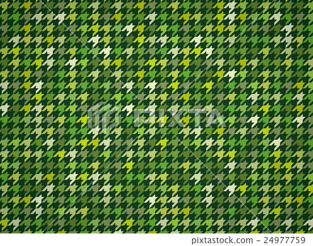 Japanese Pattern Houndstooth (Green) - Stock Illustration [24977759 ...